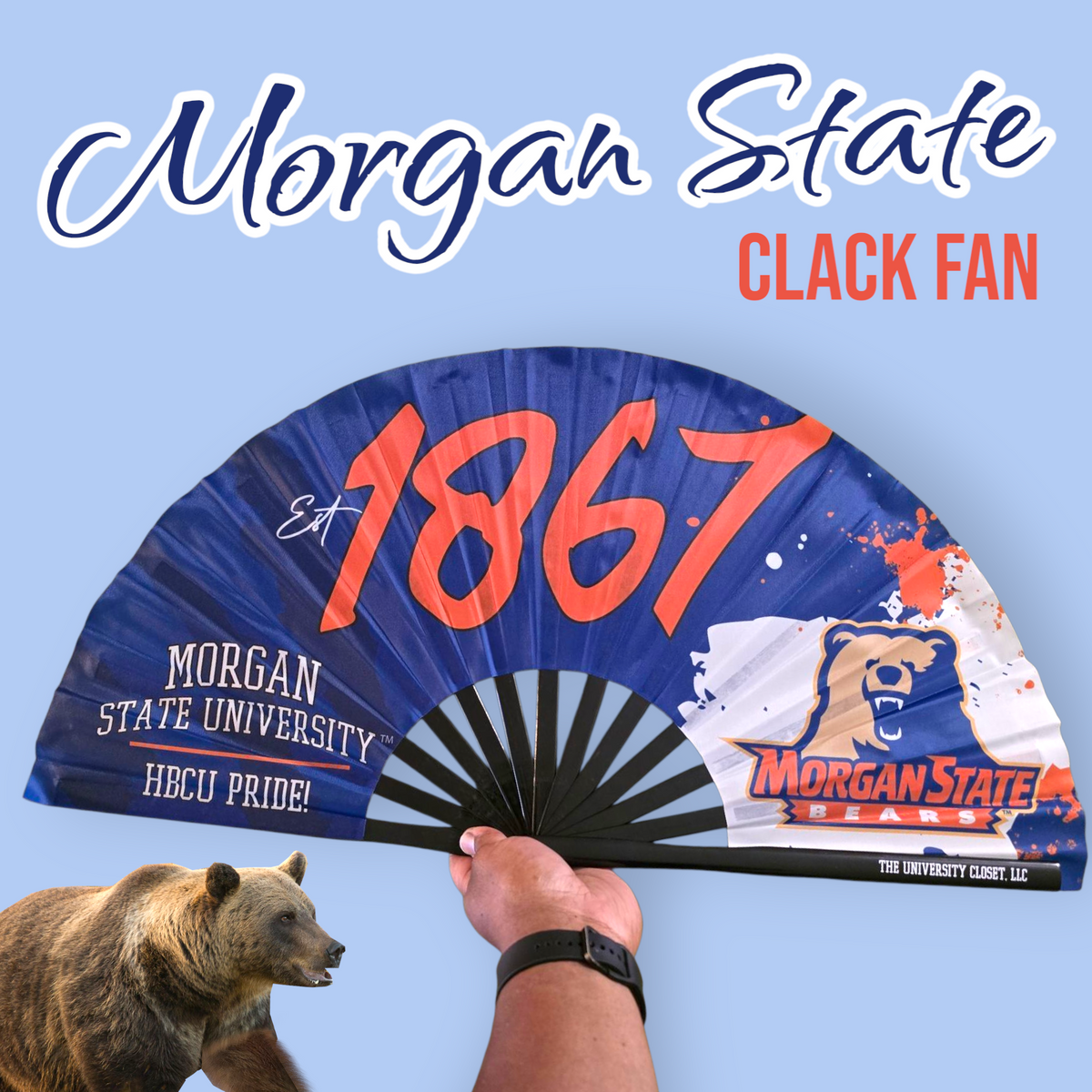 Morgan State University Clack Fan – Theuniversitycloset